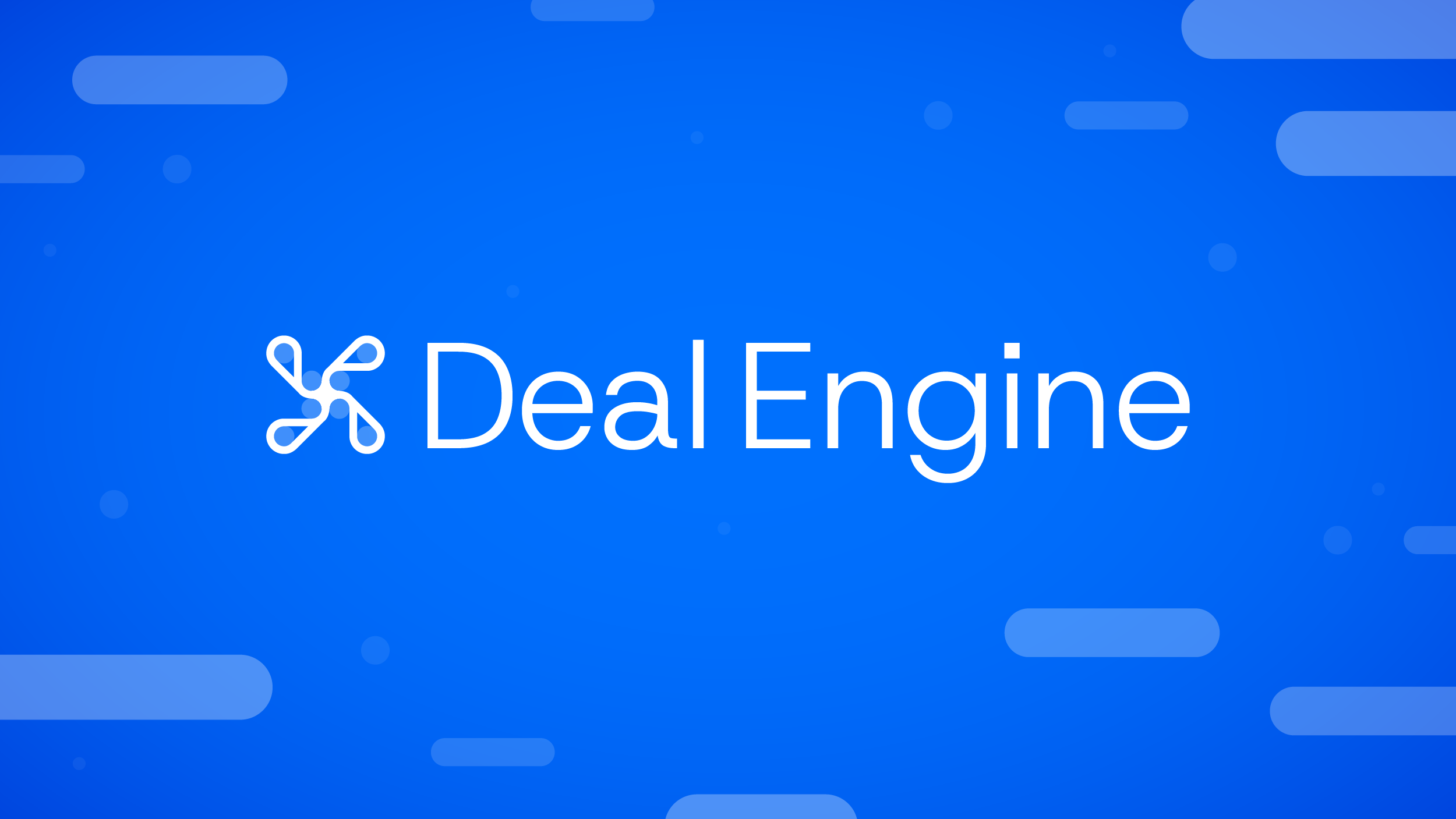 Product Overview | Deal Engine